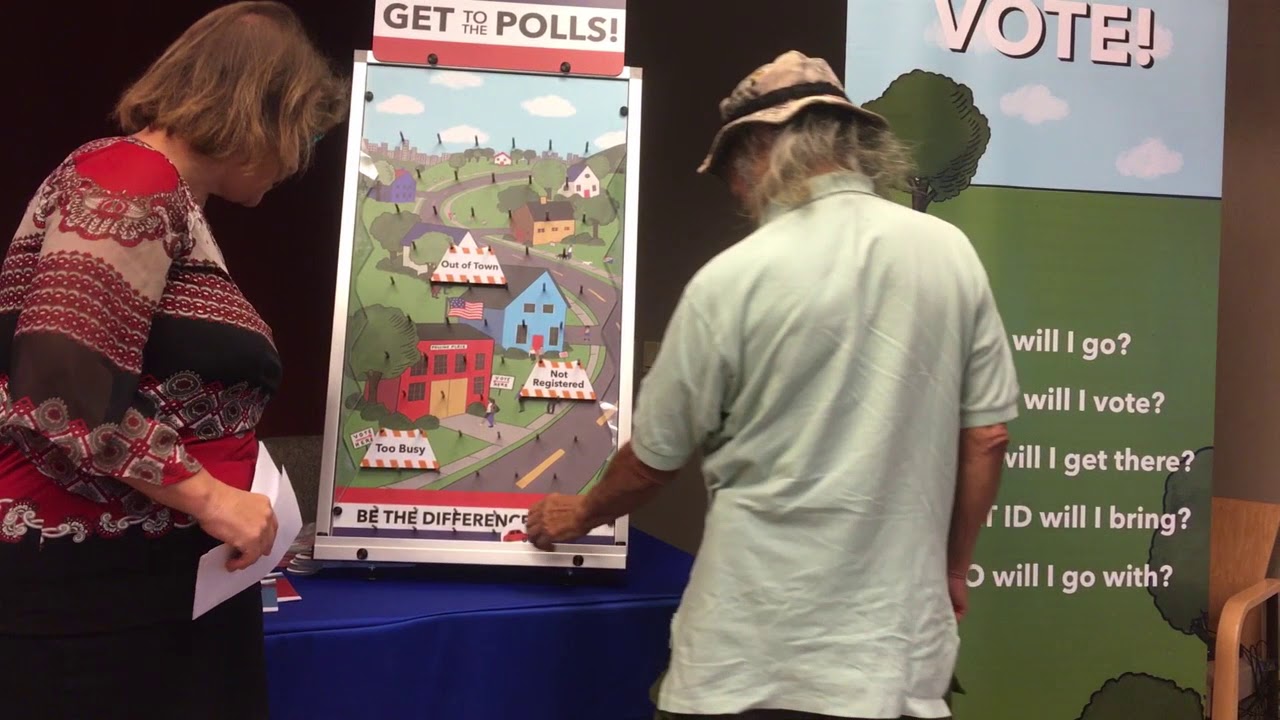 AARP Get Me to the Polls game - YouTube