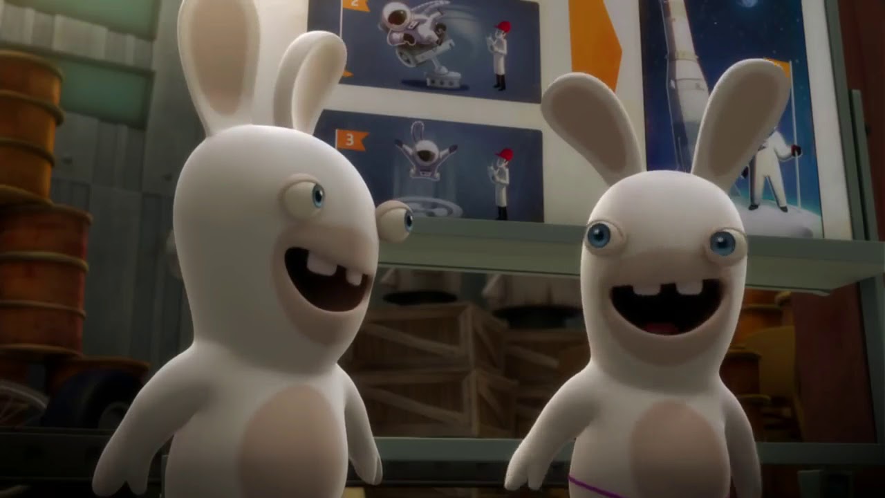 Rabbid Race to the Moon - YouTube