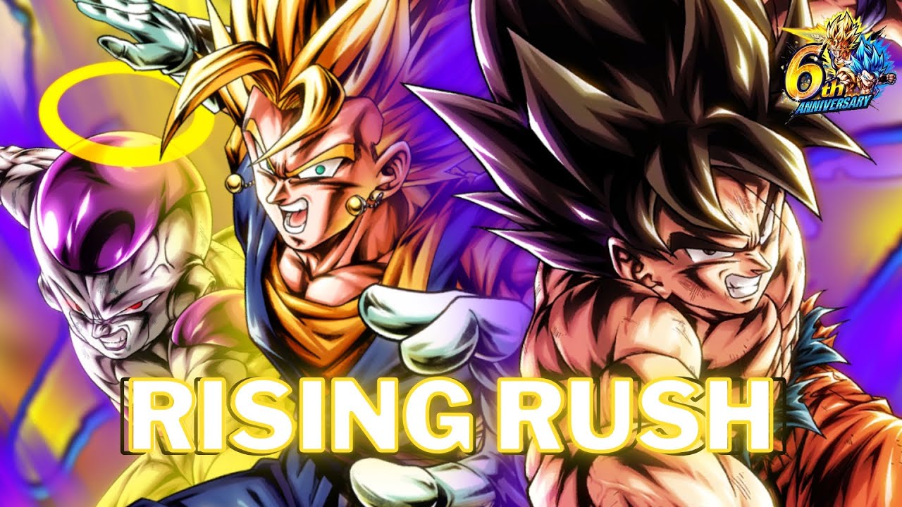 Proteja e revide o rising rush | Dragon ball legends - YouTube