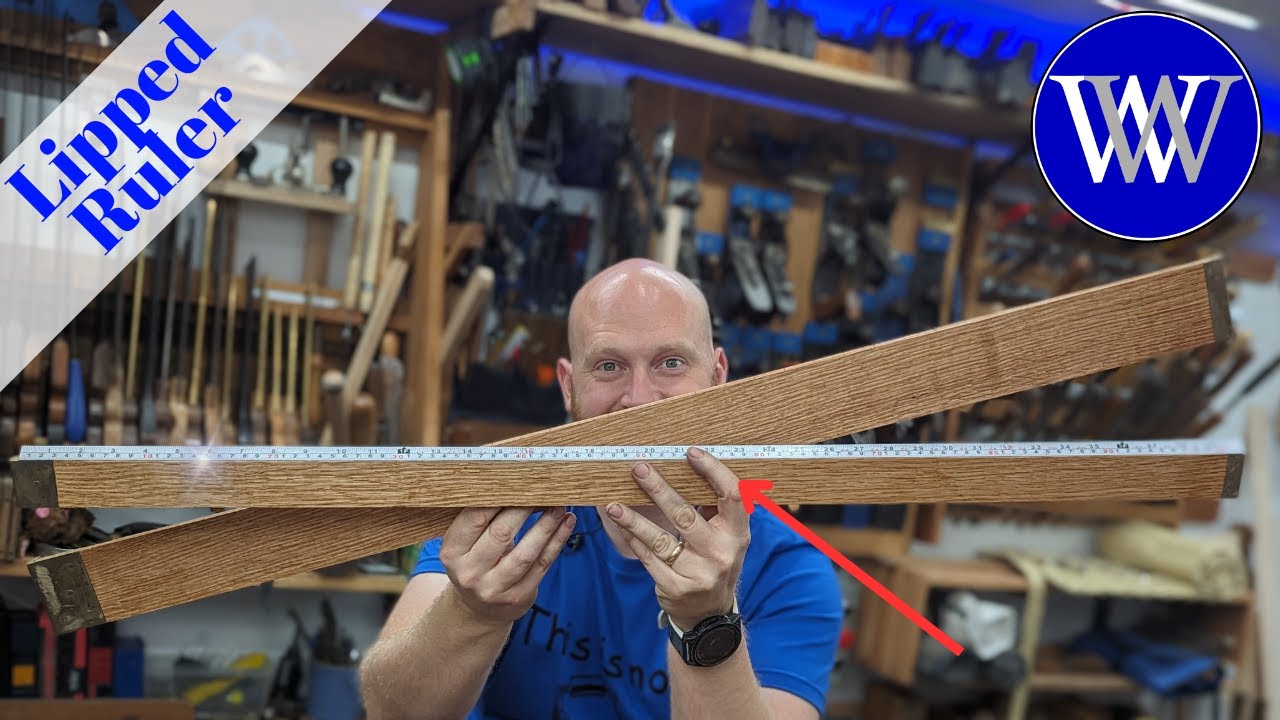 How To Make A Lipped Ruler - YouTube