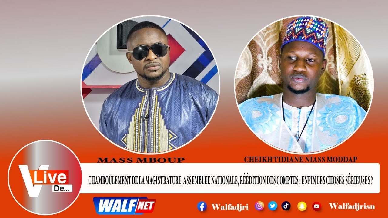Live De Mass Mboup Du Jeudi 15 Août 2024 Invité Cheikh Tidiane Niass ...