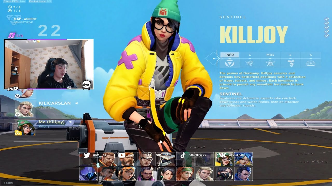 MVP! 33 KILLS! NATS INSANE KILLJOY VALORANT RANKED GAMEPLAY [Full Match ...