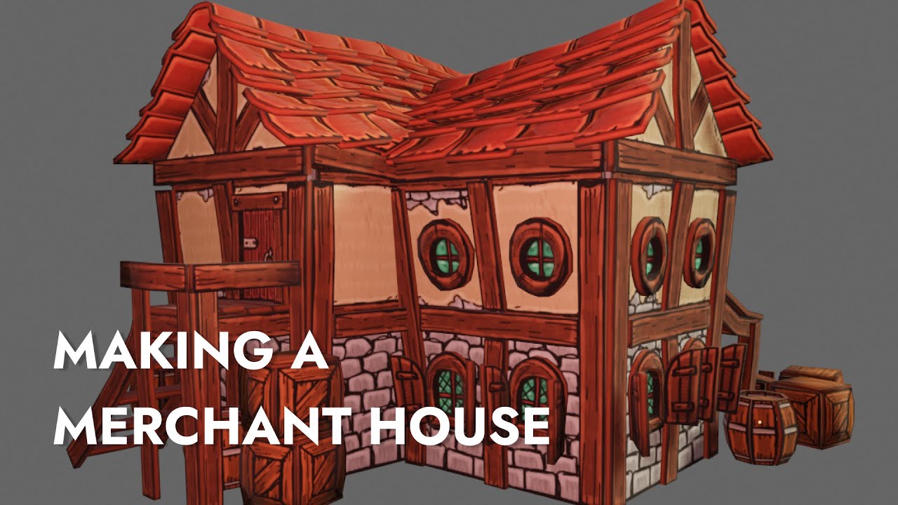 Crafting a merchant house - YouTube