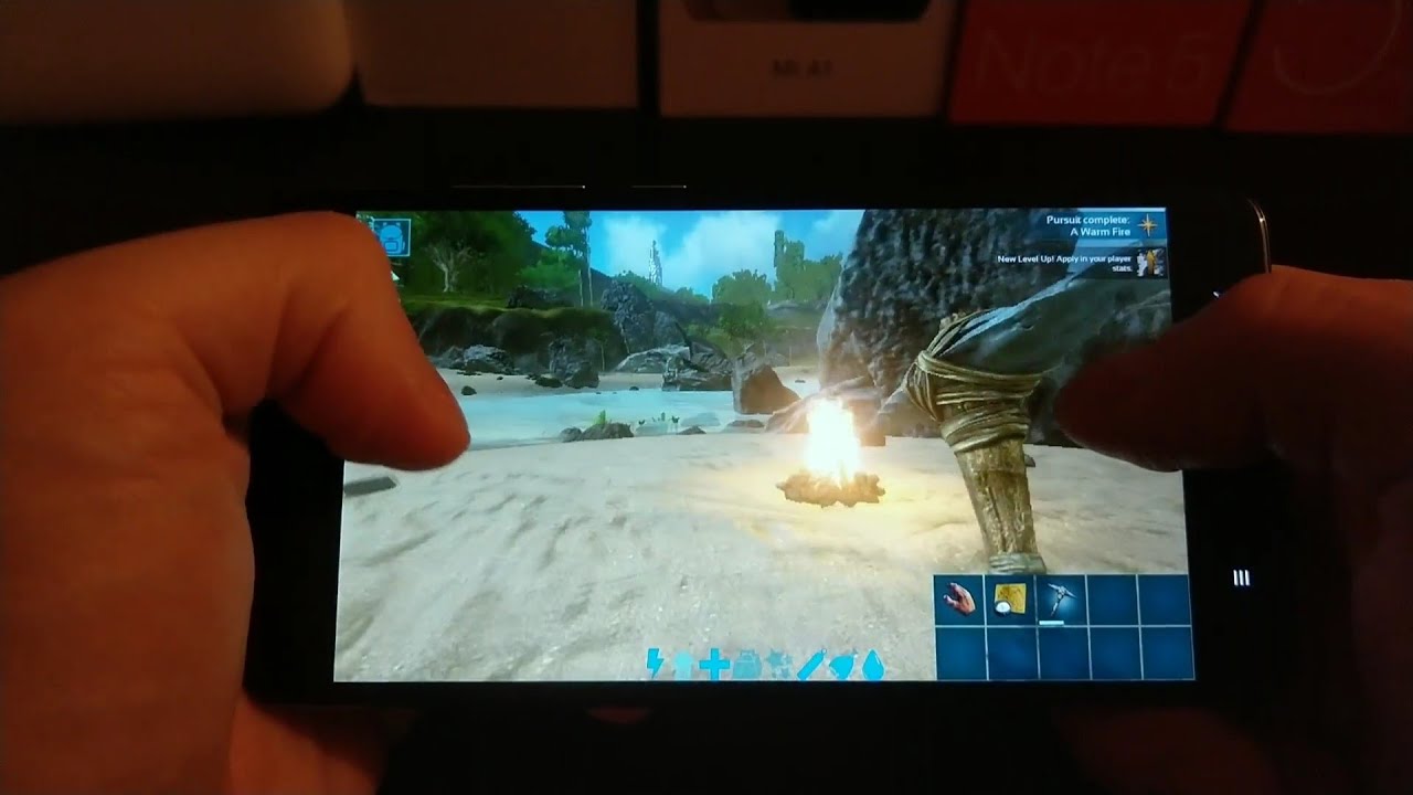 ARK SURVIVAL EVOLVED MOBILE ANDROID - Xiaomi Redmi Note 4X - YouTube