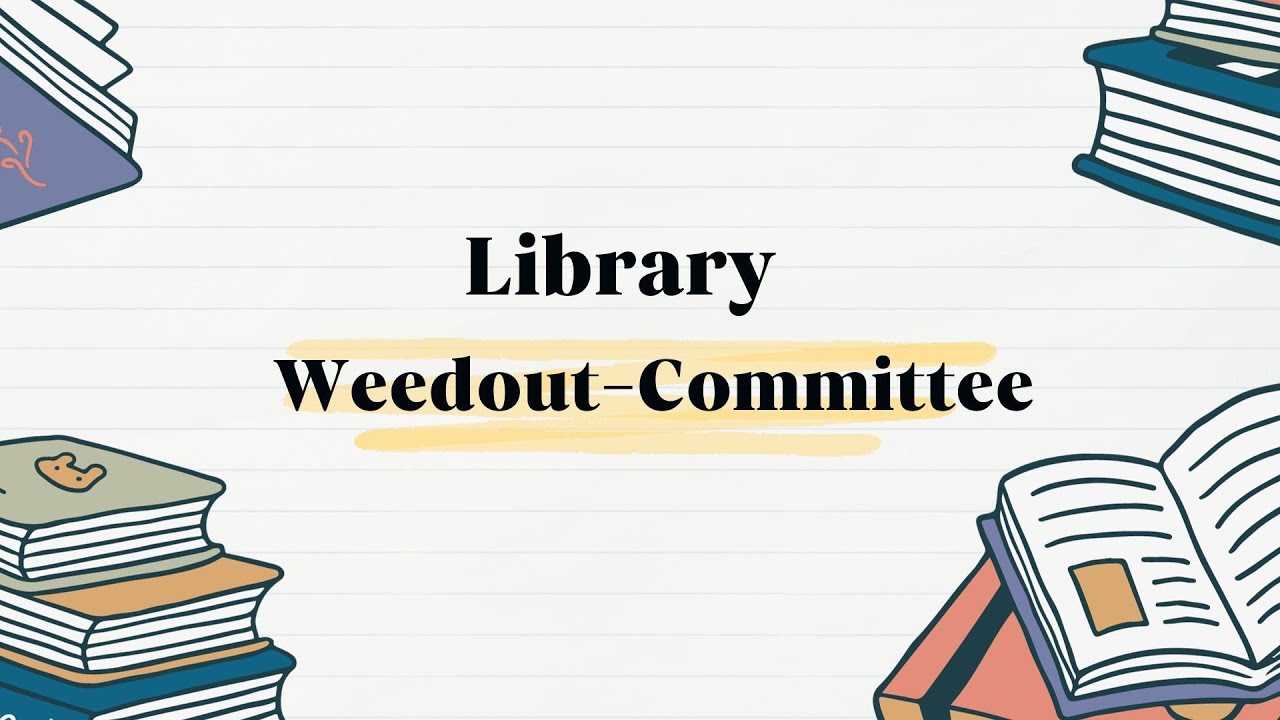 Library Committee - YouTube
