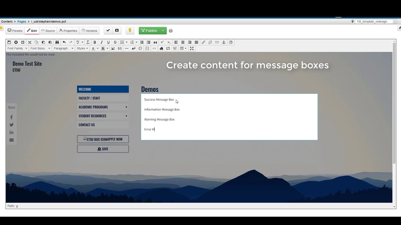 Creating A Message Box YouTube Creating A Message Box YouTube