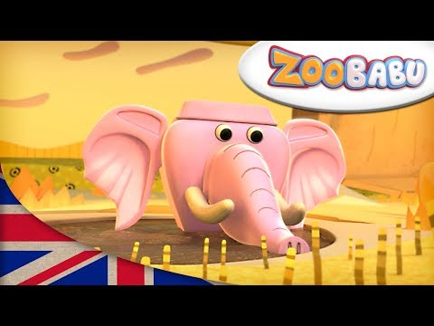 Zoobabu | Elephant AND MORE | Cartoons for Children