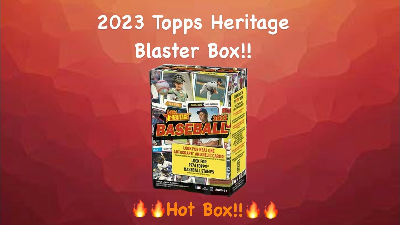 2023 Heritage HOT Box - Blaster🔥🔥🔥 - YouTube
