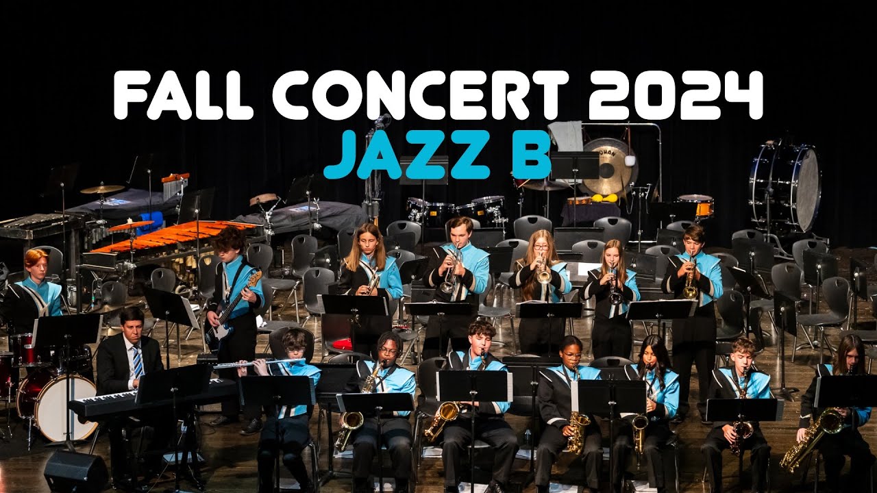 Fall Concert October 2024 - Jazz B - YouTube
