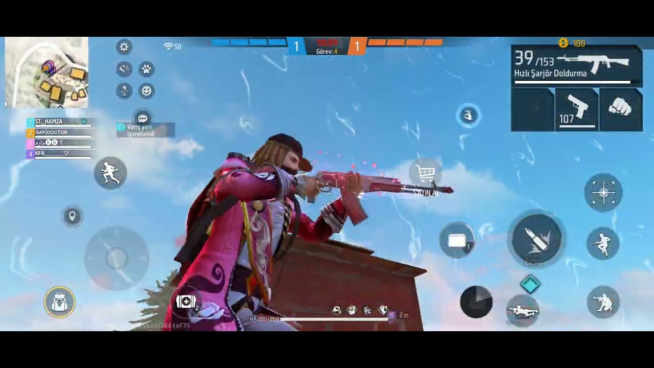 Free fire Tç rank - YouTube