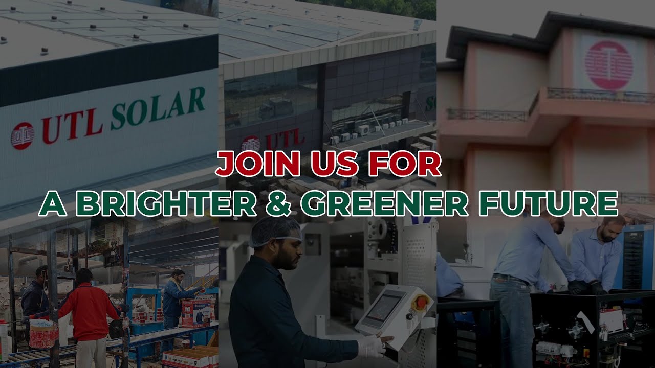UTL Solar - Join us for a Brighter & Greener Future - YouTube
