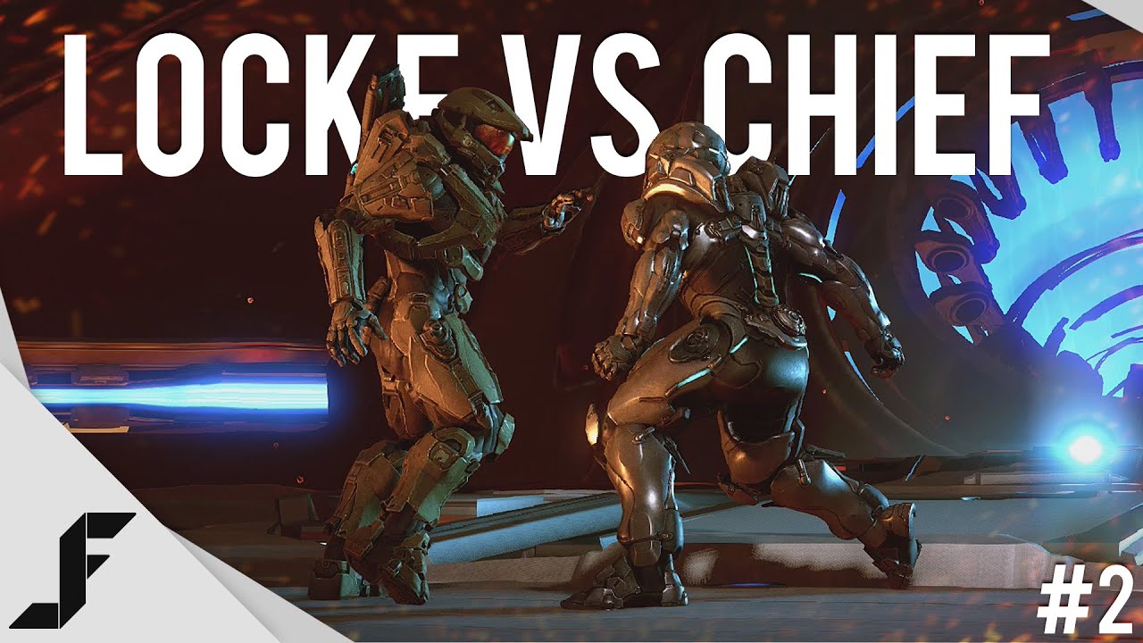 HALO 5 Walkthrough Part 2 - Chief vs Locke - YouTube