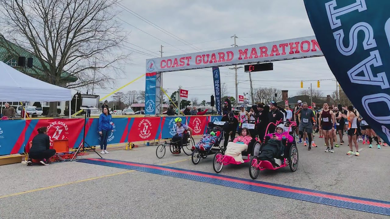 Coast Guard Marathon returns to Elizabeth City March 2 - YouTube