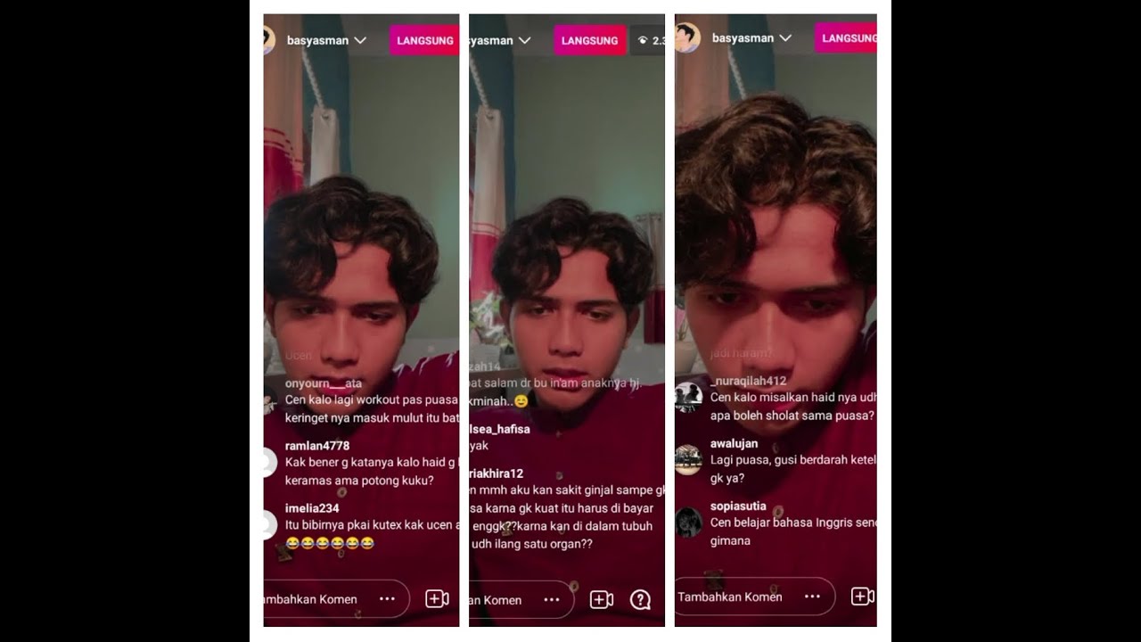 TERBARU...!!! CUPLIKAN LIVE INSTAGRAM HUSEIN BASYAIBAN😊 || PART 1 - YouTube