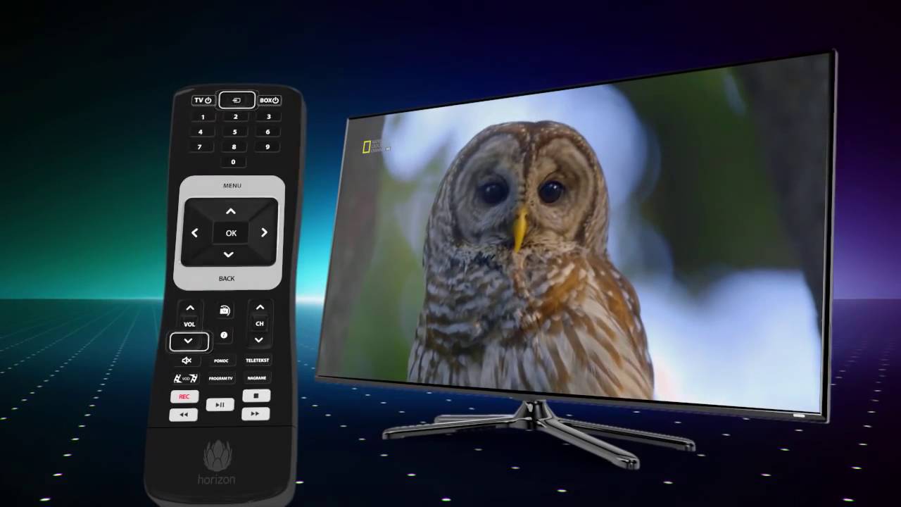 Obsługa telewizora pilotem do dekodera – Horizon - YouTube