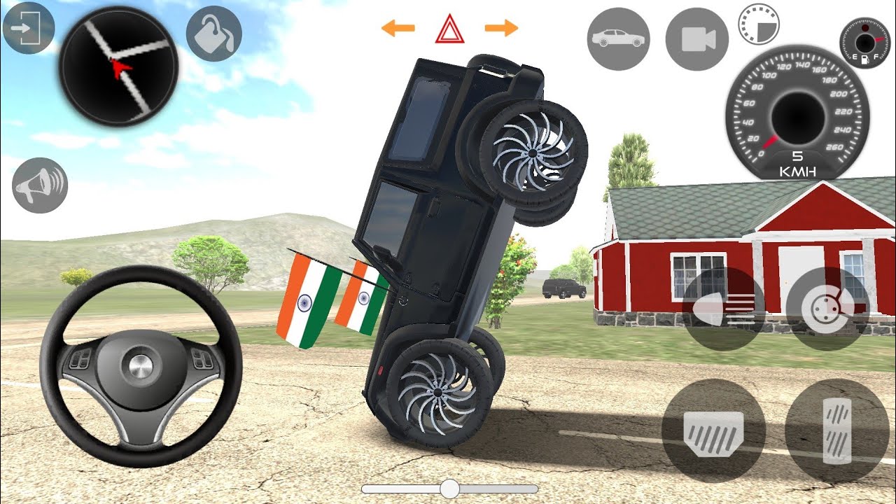 Indian Car Simulator 3d Game - ( Mahindra black Thar Wala Game ...