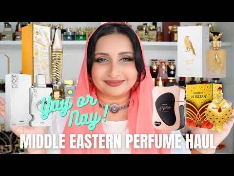 MIDDLE EASTERN PERFUME HAUL | LATTAFA SONDOS | HAREEM AL SULTAN | AJMAL EVOKE #simsquad