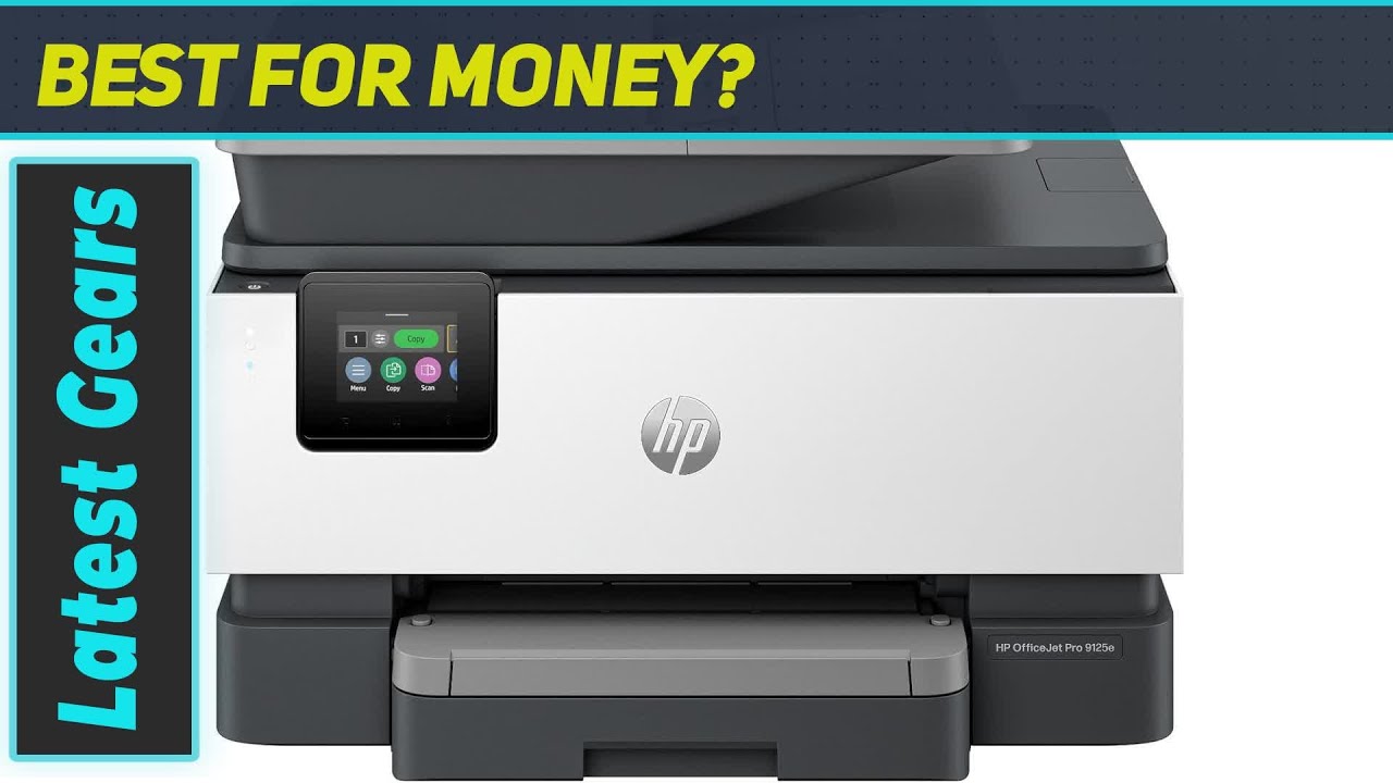 HP OfficeJet Pro 9125e: Best All-in-One Printer for Small Offices - YouTube