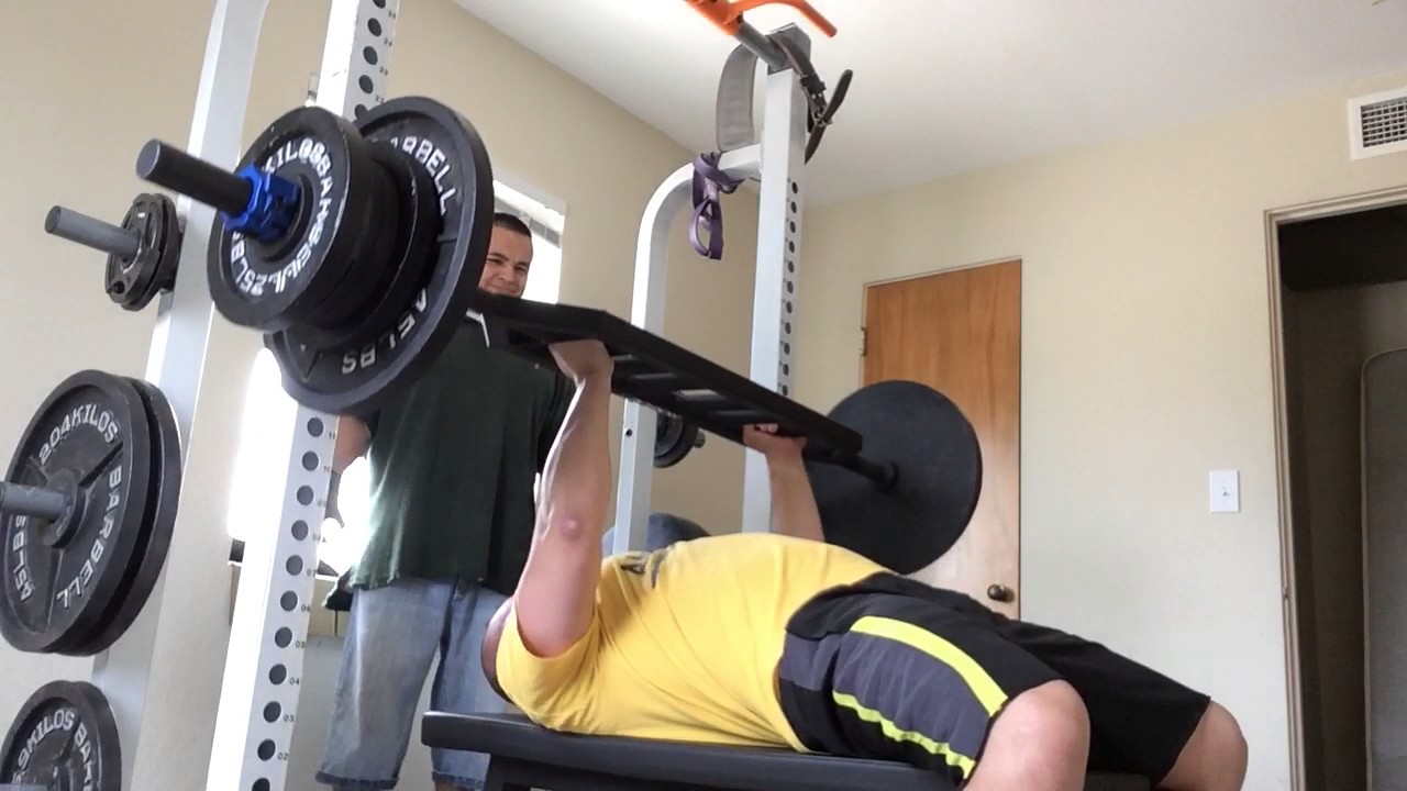 Rogue MG-1 bench press PR - YouTube