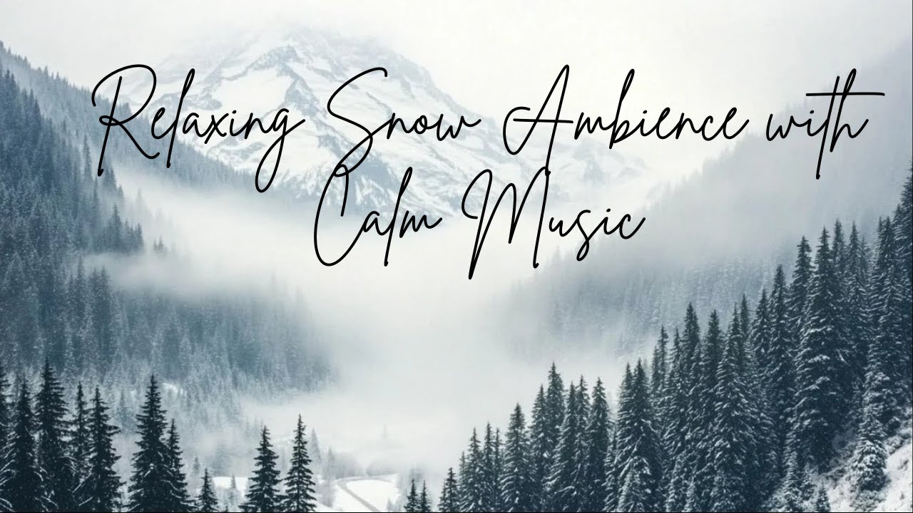 1 Hour of Winter Bliss: Snowy Calm Music for Relaxation - YouTube
