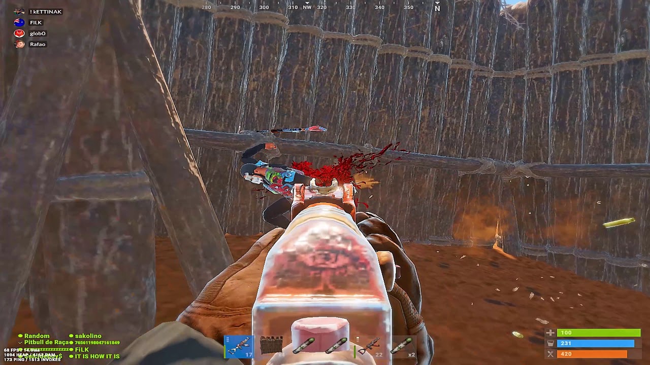 pW in break , Rust pvp highlights !!!! - YouTube