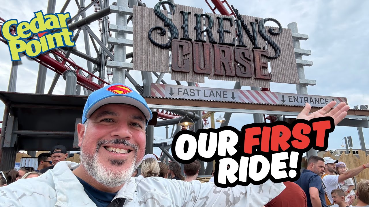 Siren’s Curse at Cedar Point – First Reactions & Full Review! - YouTube
