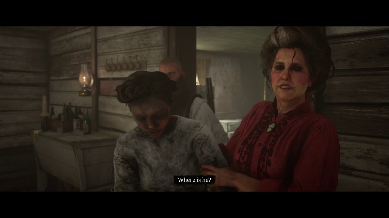 Red Dead Redemption 2 - Tilly's encounter with the Foremen brothers ...