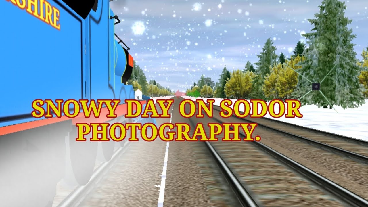 Snow Day On Sodor, Photography.Trainz - YouTube