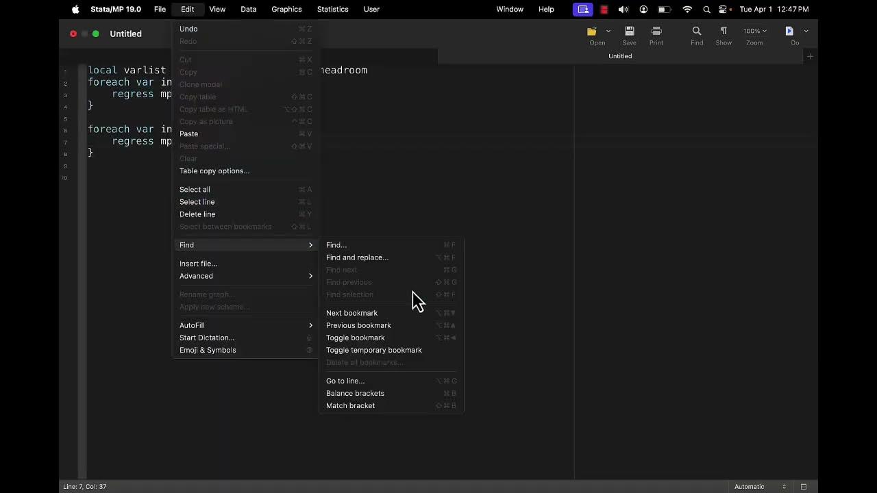 New in Stata 19: Enhancements to the Do-file Editor - YouTube