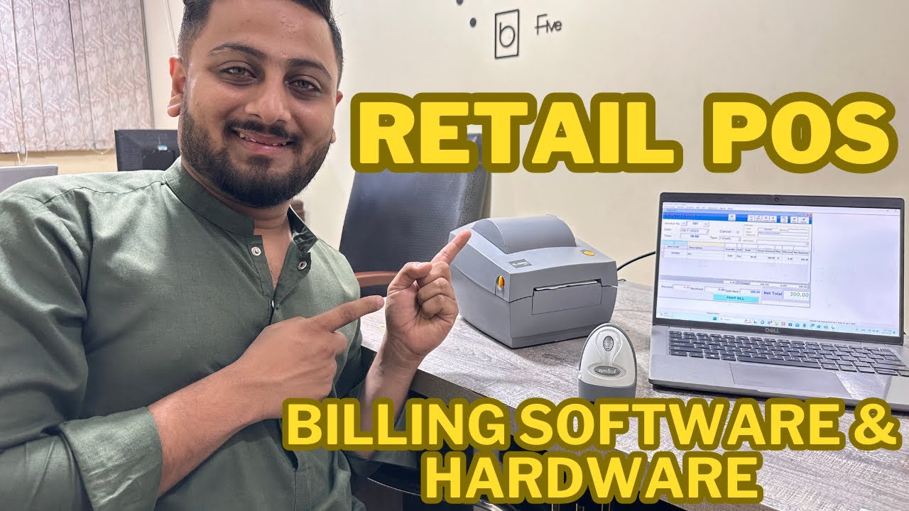 Retail POS Billing Software & Hardware Complete Package - YouTube