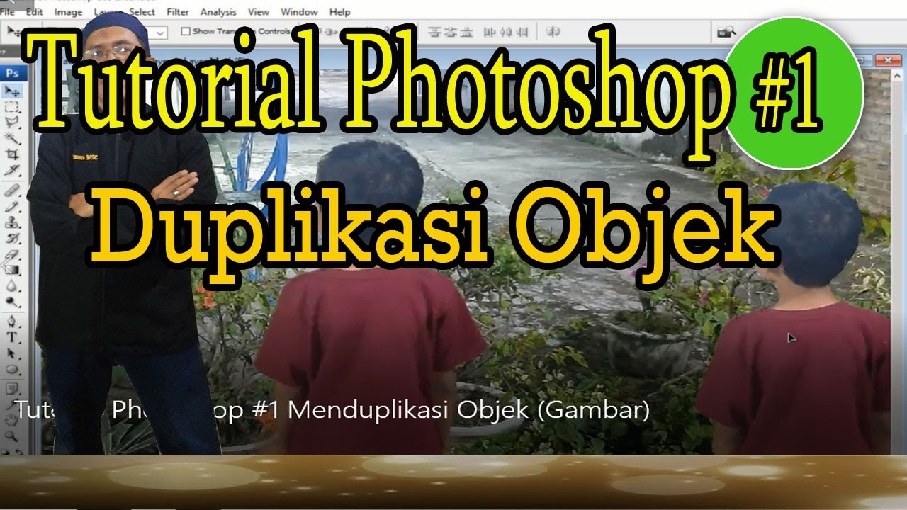 Tutorial Photoshop #1 Duplikasi (Menggandakan) Objek (Gambar) - YouTube