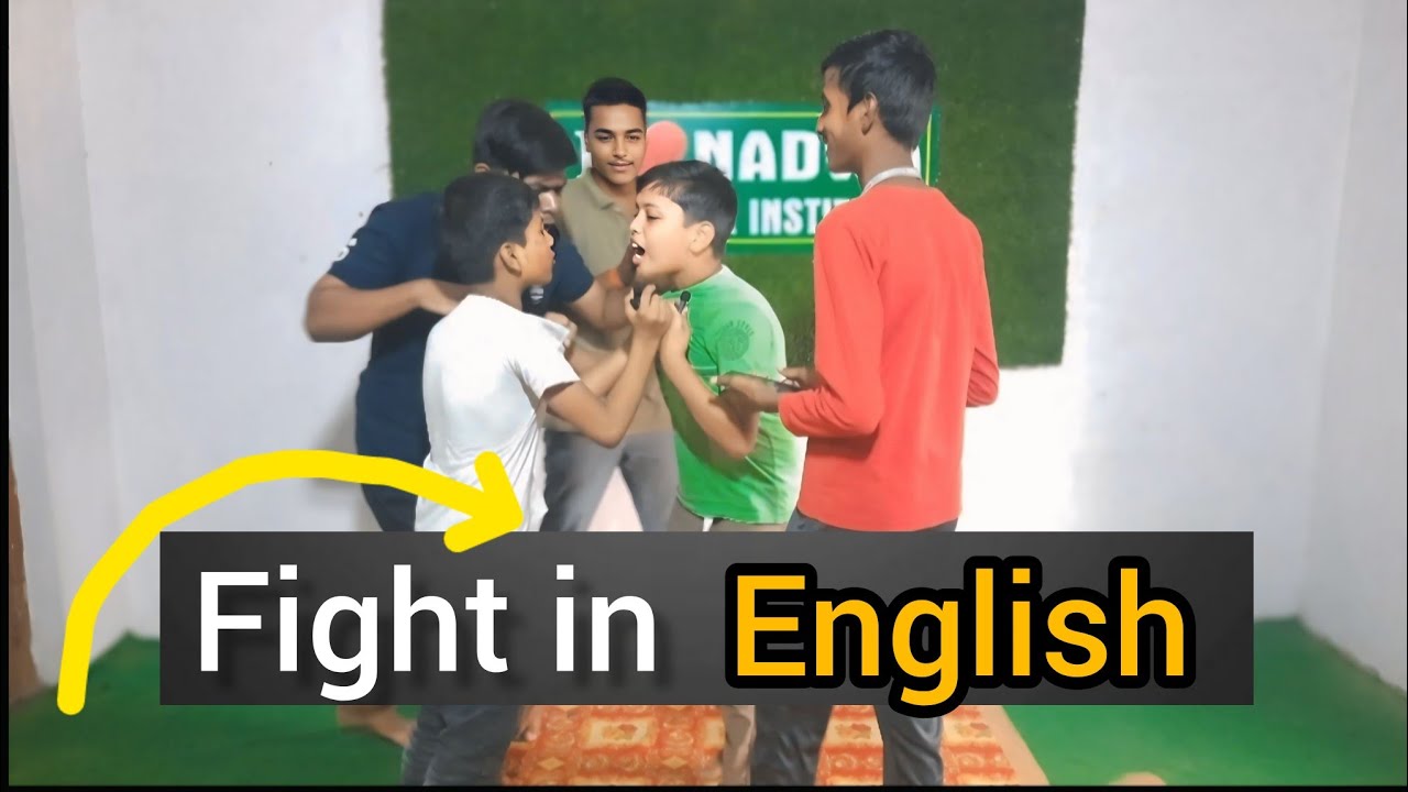 Fight in English| best activity to boost the confidence|speak english ...