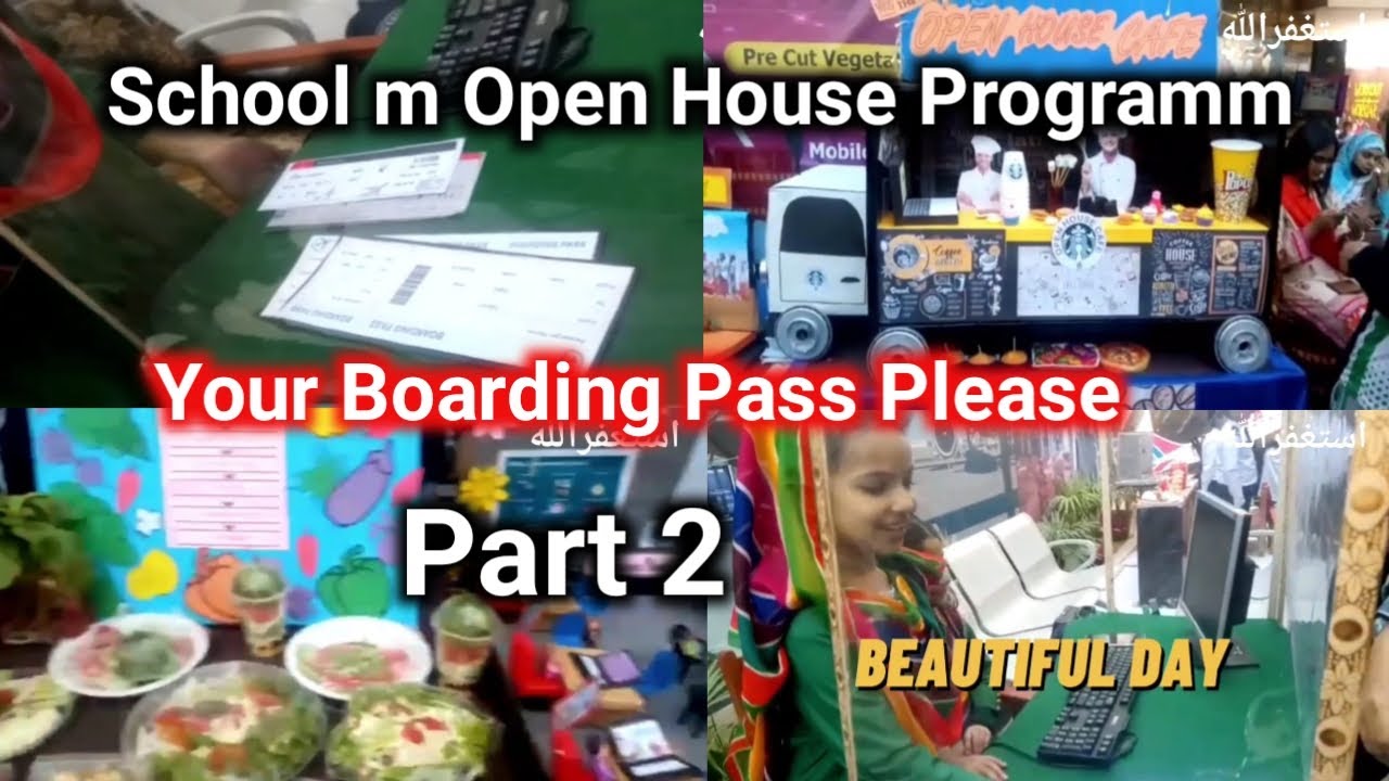 School m open house program || Aisha bani PIA luggage staff || your ...
