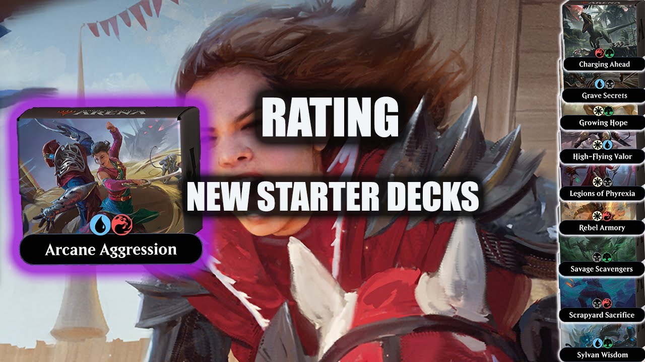 NEW STARTER DECKS | Arcane Aggression | Episode #1 - YouTube