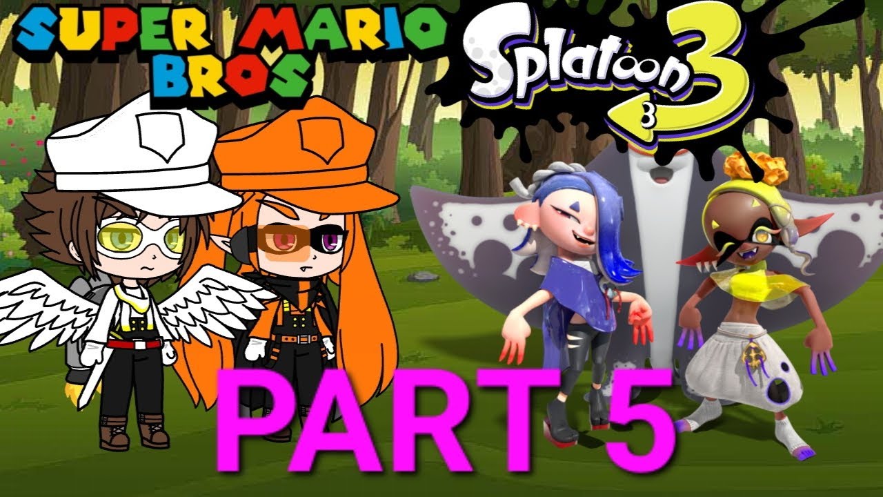 Super Mario Bros Splatoon 3 Part 5. (Agent Meg and White vs Deep Cut ...