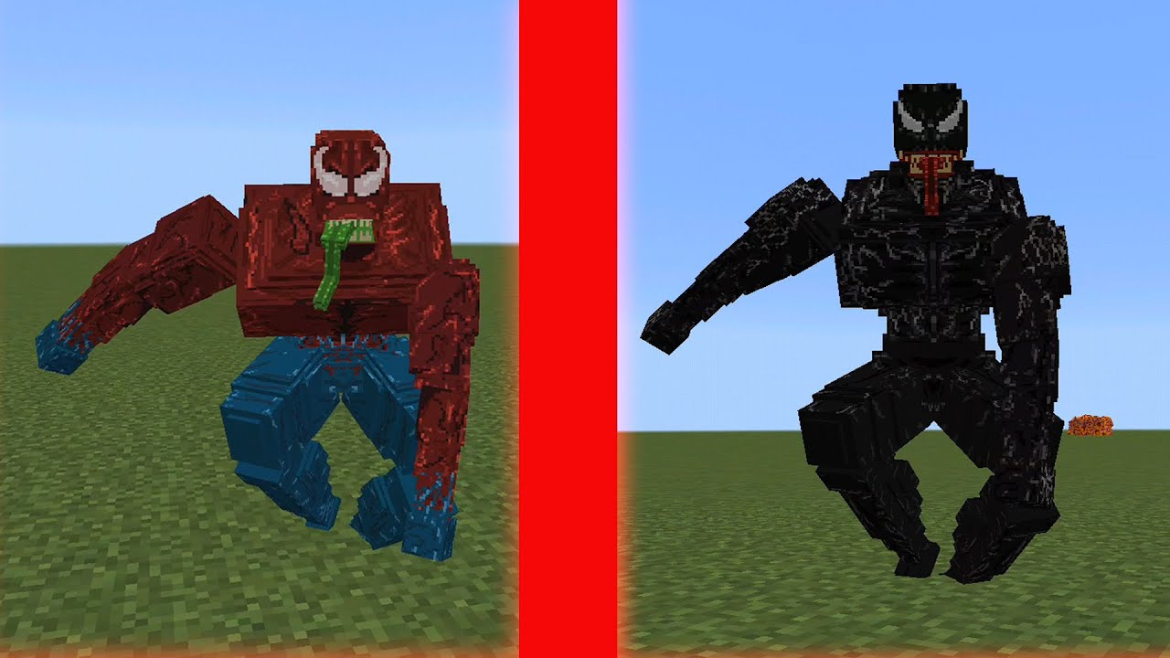 New Venom Addon in Minecraft pe | MCPE Addon - YouTube
