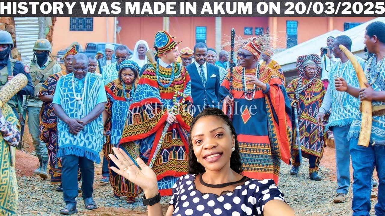 THE BRITISH HIGH COMMISSIONER TO CAMEROON VISITED THE AKUM PALACE ...