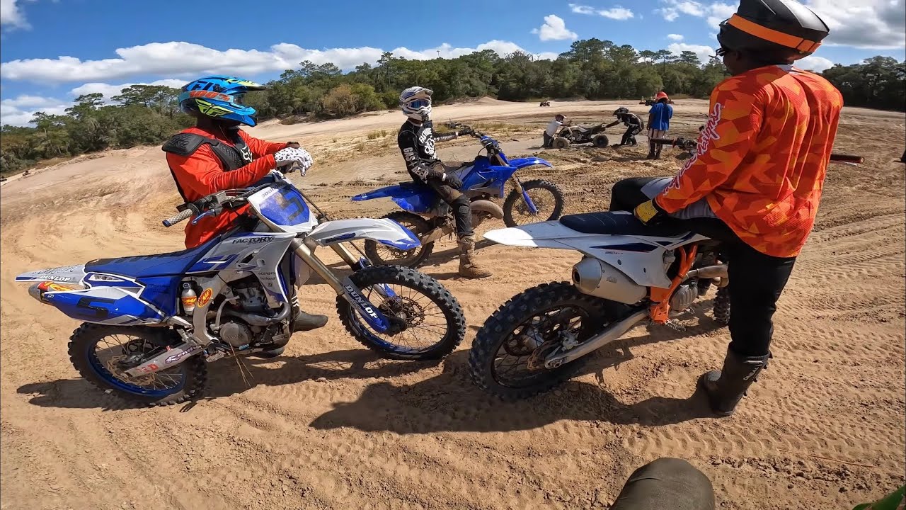 BEST DIRT BIKE TRAILS IN FLORIDA!! *CROOM RIDEOUT* - YouTube