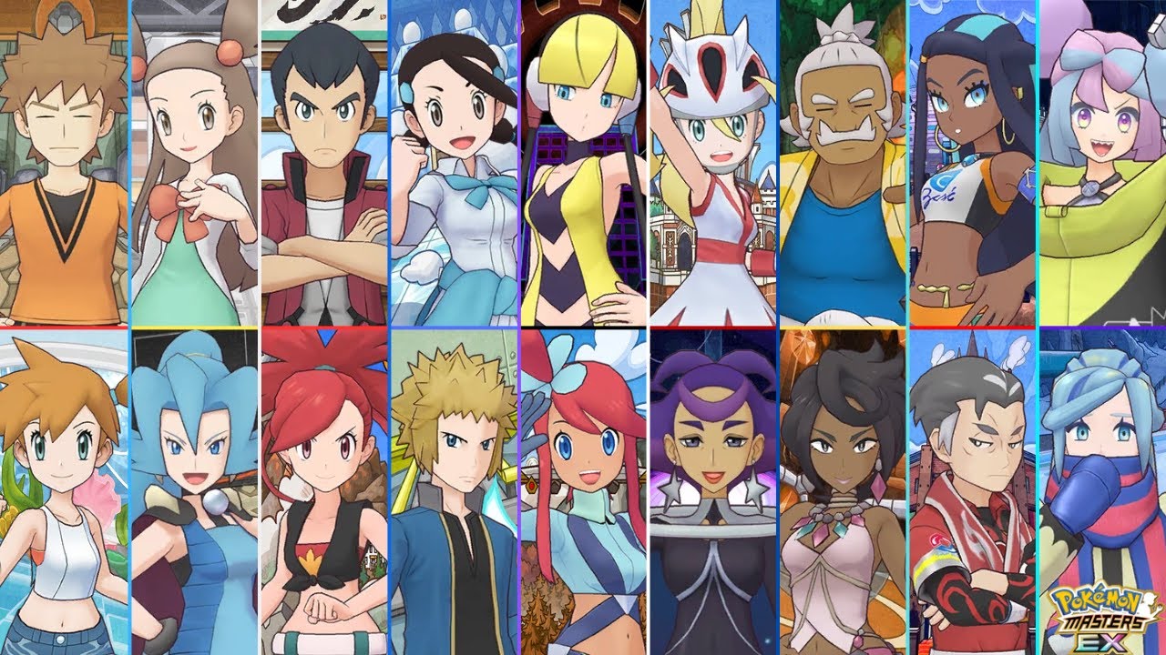 🎵 All Gym Leader Battle Themes (Pokémon Masters EX Version) 🎵 - YouTube