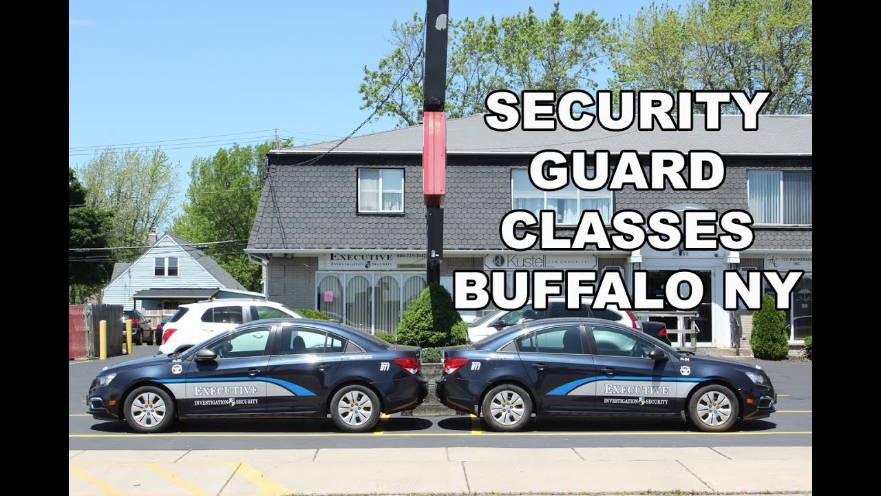Security Guard Classes in Buffalo, NY | Executive Investigation ...