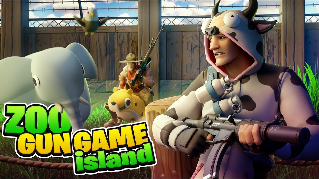 Zoo Gun Game Island Map Trailer - YouTube