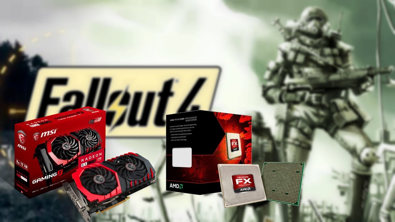 Fallout 4 RX 470 4gb + Fx 6300 (stock) 1080p Ultra Gameplay - YouTube