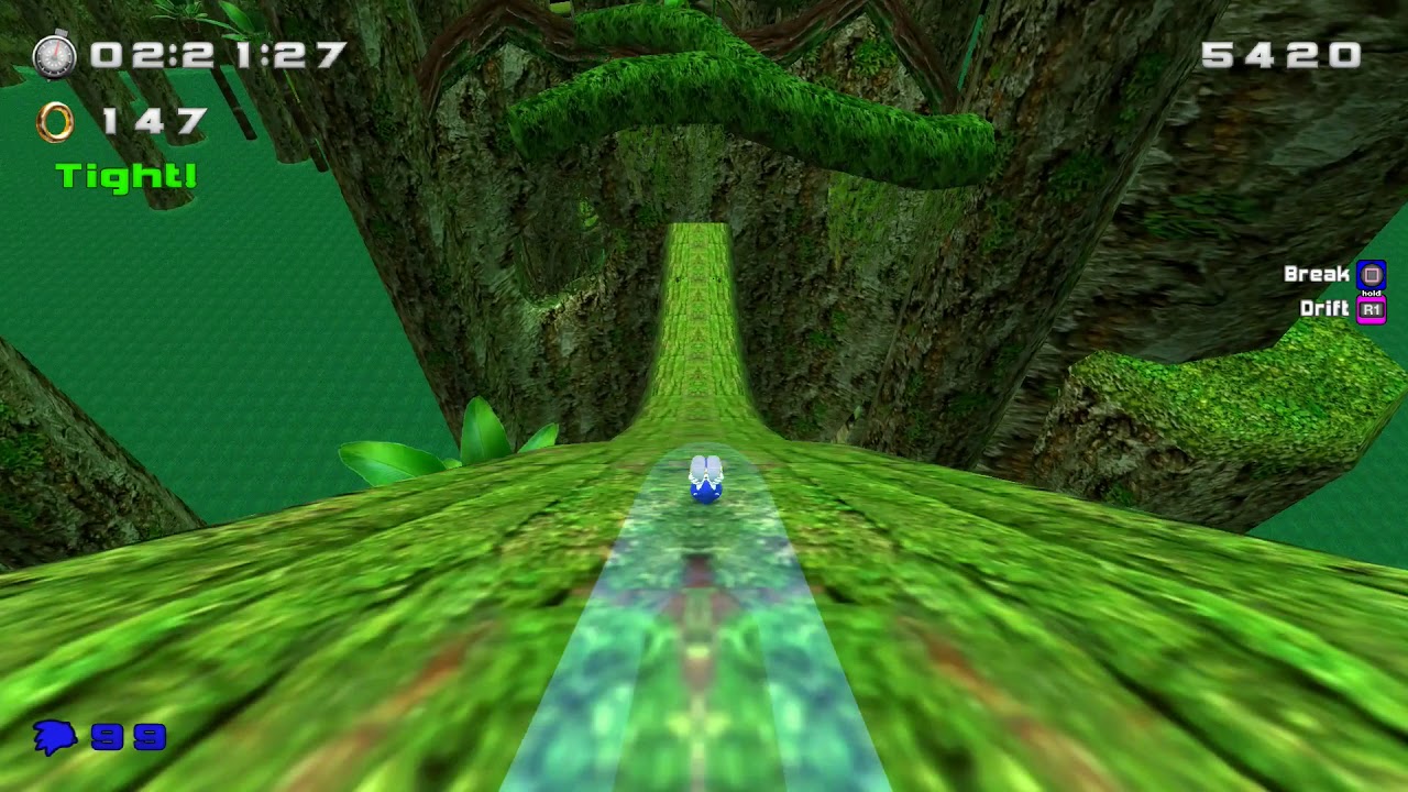 Sonic World (PC): Green Forest - Normal Run - S-Rank (Sonic) - YouTube