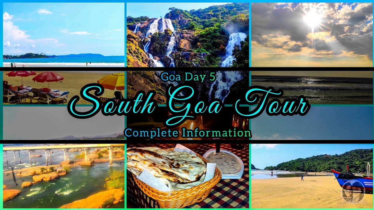 Goa Vlog (Day 5) | Palolem, Agonda & Colva Beach | Dudhsagar Falls ...
