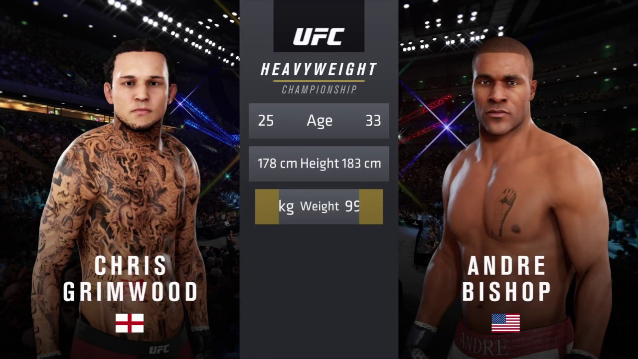 ANDRE BISHOP EA SPORTS™ UFC® 3 - YouTube