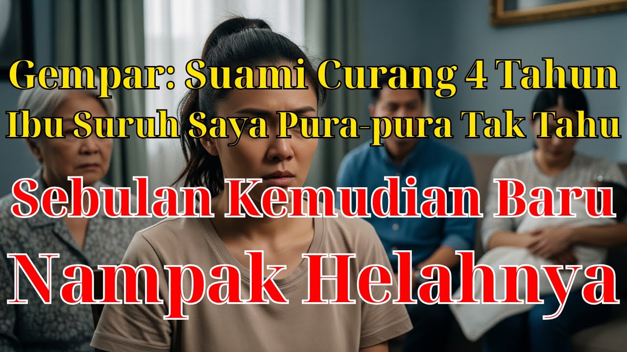 Gempar: Suami Curang 4 Tahun,Ibu Suruh Saya Pura-pura Tak Tahu,Sebulan ...