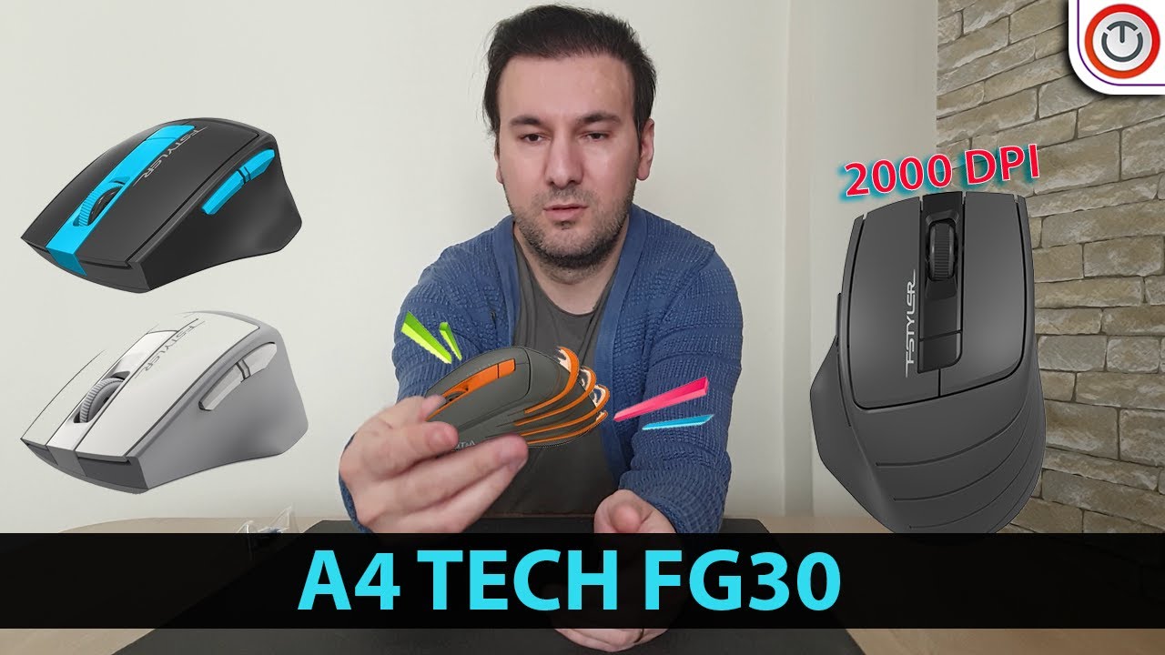🖱️ A4 Tech FG30 Kablosuz Mouse [2000 DPI] | 120 TL - YouTube