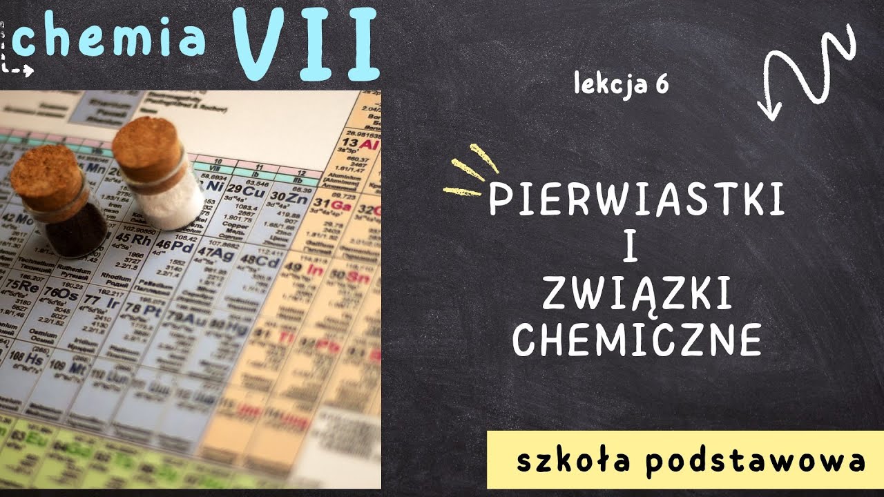 Chemia klasa 7 [Lekcja 6 - Pierwiastki i związki chemiczne] - YouTube