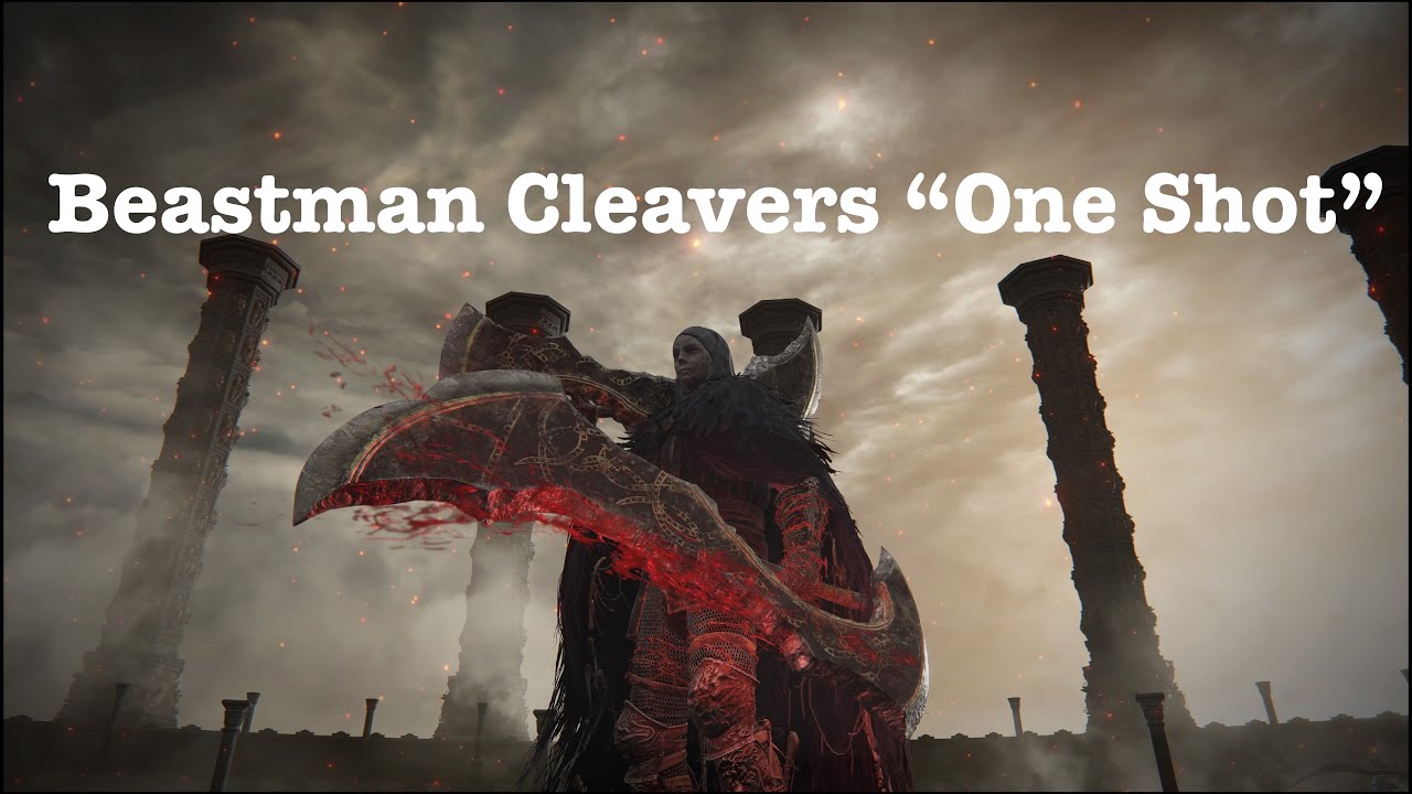 Dual Beastman Cleaver PVP (ONE SHOT Arcane Build) | Elden Ring PVP ...