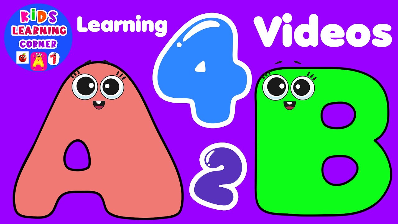 ABC &123 Learning For Toddlers | ABC and Numbers For Preschool | ABC ...